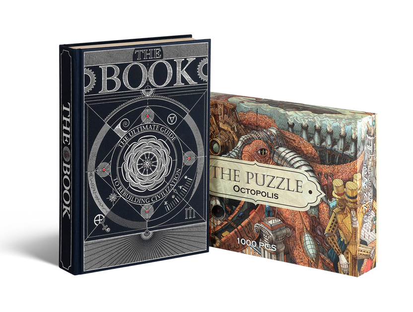 Curiosity Set: The Book & The Puzzle - Hungry Minds